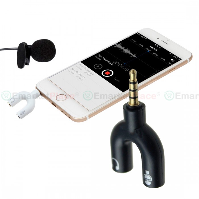 Microphone Adapter for SmartPhone & Tablet ตัวแปลง Microphone สำหรับมือ ...
