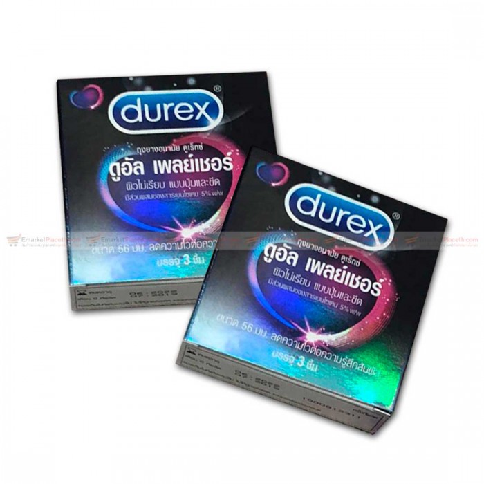 ถุงยางขนาดใหญ่พิเศษ 56 มม. ถุงยาง Durex Dual Pleasure 56มม ถุงยาง ดู ...