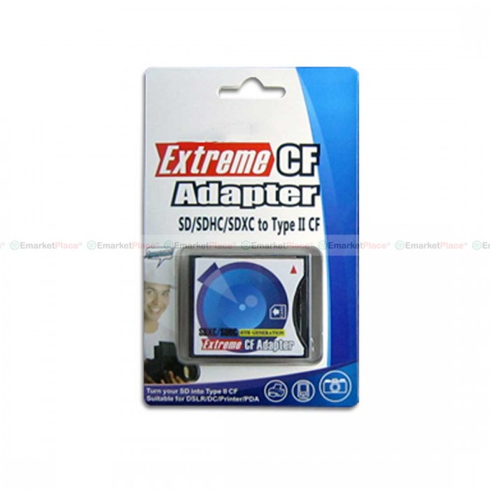 ตัวแปลงการ์ด SD Card to CF card Type II UDMA, CF Card Adapter ความเร็ว ...