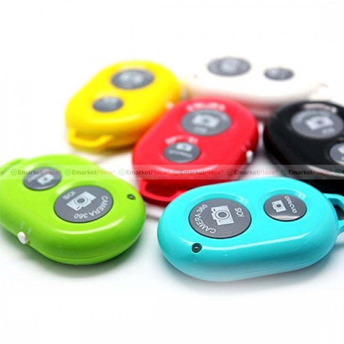 บลูทูธชัตเตอร์สำหรับมือถือ ios/android รีโมทถ่ายรูปไร้สาย Bluetooth ...